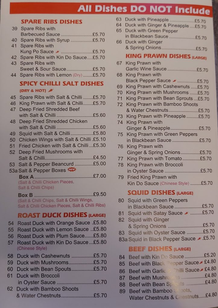 Canton Palace Blackpool | Great Peking & Cantonese Food To Take Away ...